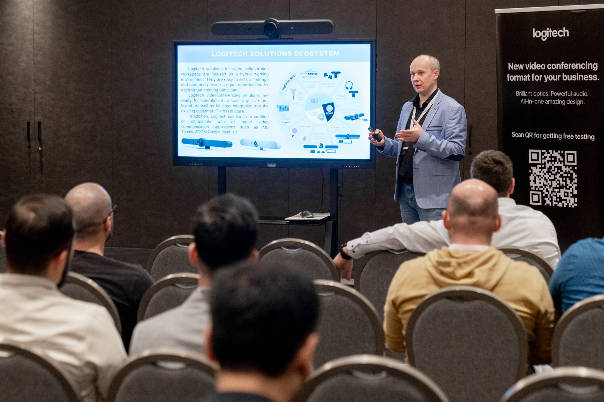 FutureTech: the best business video conferencing solutions from Logitech - iSpace